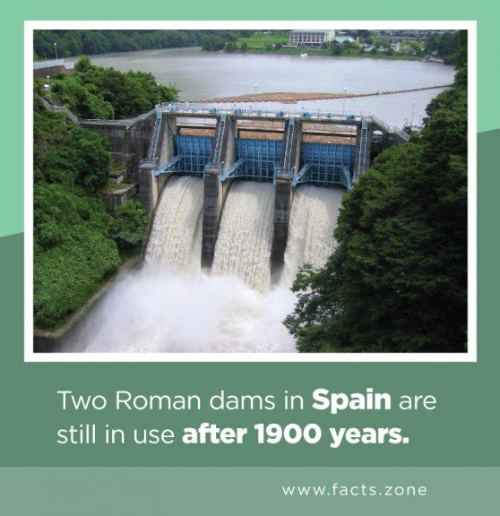 Two Roman dams in Spain are still in use after 1900 years • Facts Zone