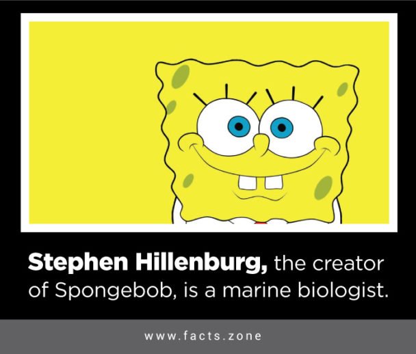 Stephen Hillenburg, the creator of Spongebob, is a marine biologist ...