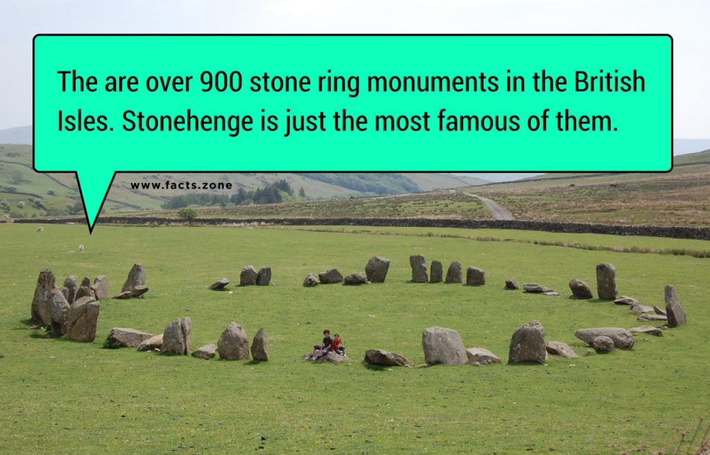 There are over 900 stone ring monuments in the British... • Facts Zone